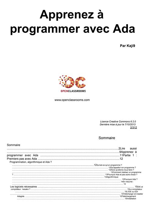 SOLUTION Apprendre A Programmer Avec Ada Studypool