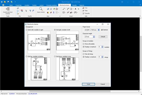 Electrical Scheme Bluesol