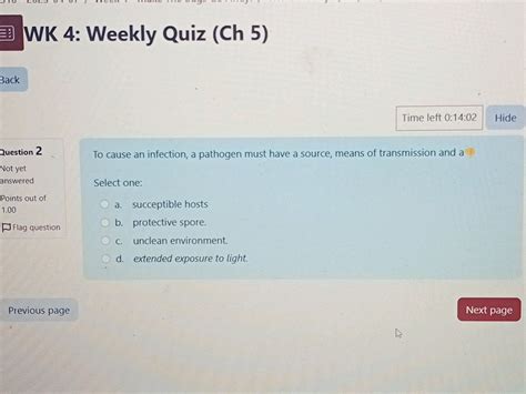 To Cause An Infection A Pathogen Must Have Studyx