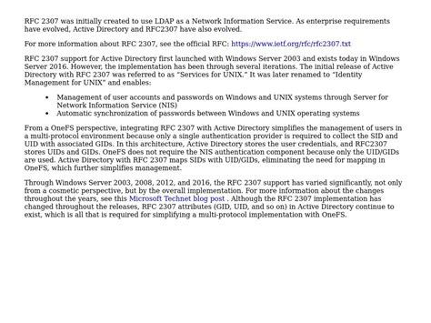 Microsoft Active Directory With Rfc 2307 Powerscale Onefs Authentication Identity Management