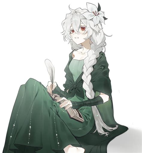 White Lily Cookie Cookie Run And More Drawn By Nova Danbooru