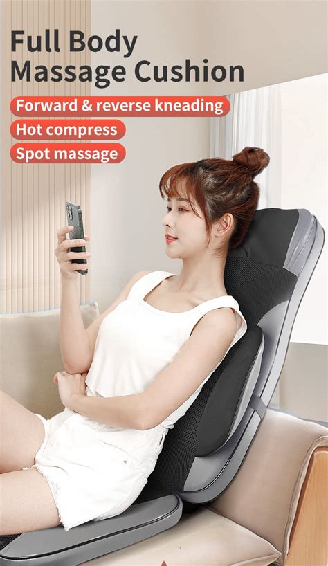 Ready Stock Jinkairui Massage Chair Full Body Massage Cushion Neck