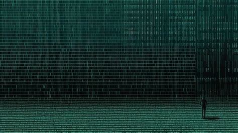 Premium Photo Binary Code And An Unrecognizable Hacker Made Using Generative Ai Tools