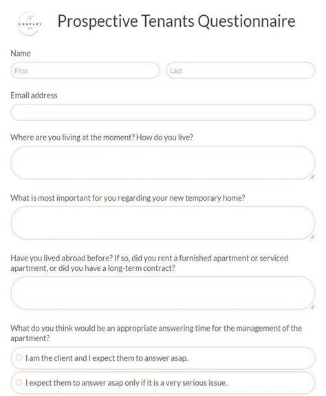 Free Real Estate Form Templates 123formbuilder