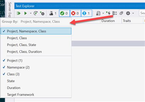 Test Explorer Does Not Group By Test Herarichy Namespace Using Nunit