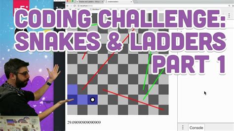 Coding Challenge 91 Snakes And Ladders Part 1 Youtube
