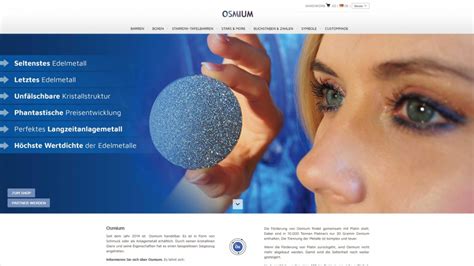 Osmium Landingpage Facts