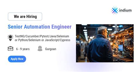 Indium Software Senior Automation Engineer In Gurgaon Kty Indium