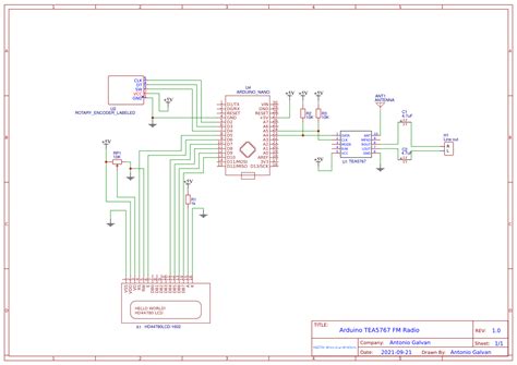 Radio Fm Arduino Nano Oshwlab