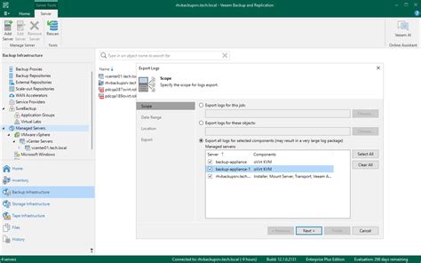 getting technical support veeam backup for oracle linux