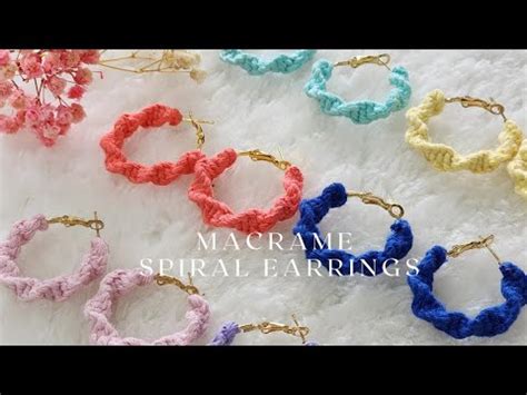 Easy DIY Macrame Earring Tutorials For Beginners Beyond Macrame For Beginners