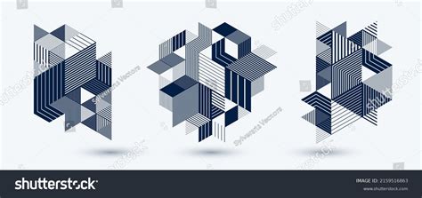 440939 Abstract Geometric Cube Stock Vectors Images And Vector Art