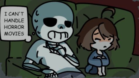 Undertale Comic Sans Frisk With Horror Movie Pt Youtube