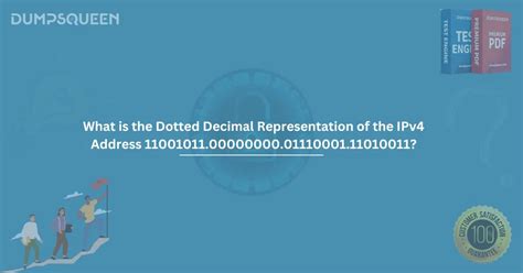 What Is The Dotted Decimal Representation Of The Ipv4 Address 11001011000000000111000111010011