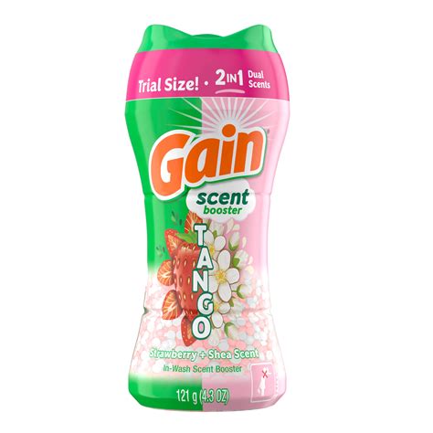 Gain Tango 2 In 1 Laundry Scent Booster Beads Strawberry And Shea Scent