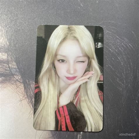 Gidle 娃 宋雨琦 Mini8 迴歸專輯新卡 宋雨琦專卡 金髮wink琦 蝦皮購物