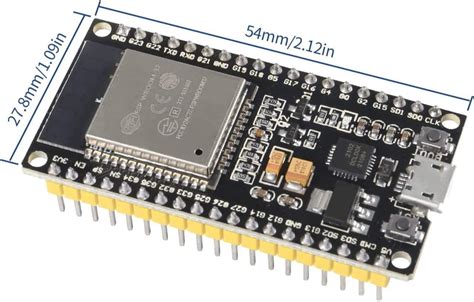 Esp32 Wroom Wi Fi Module 38 Pins Majestronicz