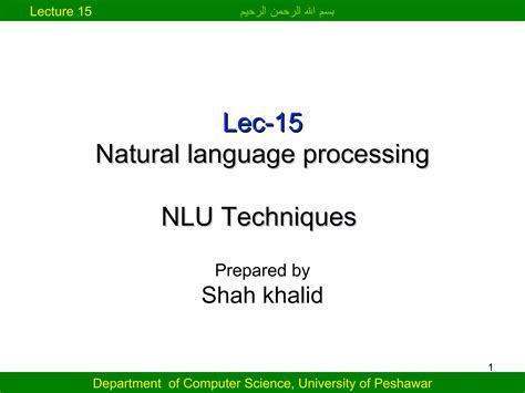 Lec 15 16 17 Nlp Machine Translation Ppt