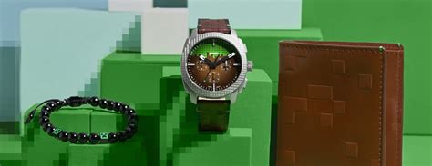Fossil Unveils Special Edition Collection For Fans Of Minecraft