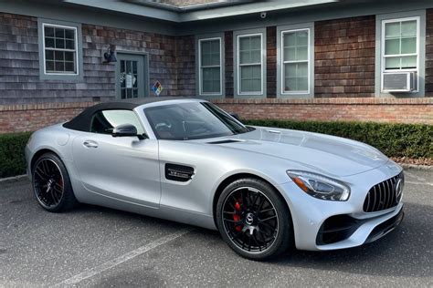 5k Mile 2018 Mercedes Amg Gt Roadster For Sale On Bat Auctions Sold