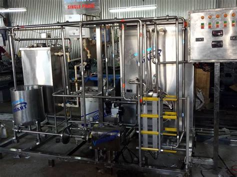 Automatic Milk Pasteurization Unit Capacity 500 Litres Hr Id 10431861162