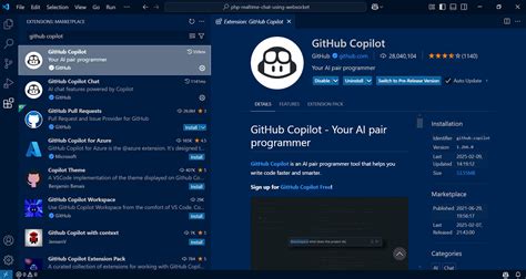 how to start with github copilot ai tools in vs code phpzag