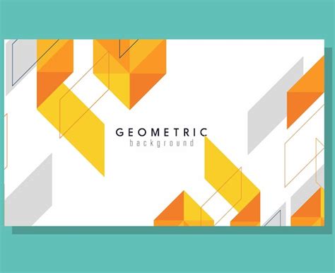 Premium Vector Abstract Geometric Background Design