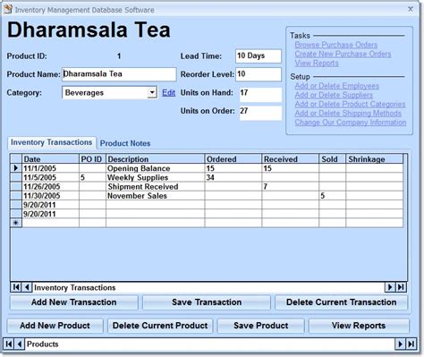 Download Free Inventory Management Database Software By Sobolsoft V 7 0 Software 69277