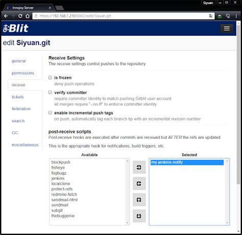 Integration Of Jenkins And Gitblit
