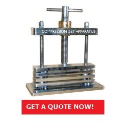 Test Compression Property Of Rubbers With Compression Set Apparatus