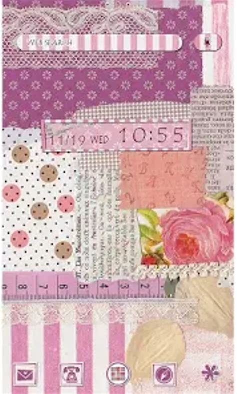 Girly Theme Sweet Pink Collage для Android — Скачать Girly Theme Sweet Pink Collage для Android — Скачать