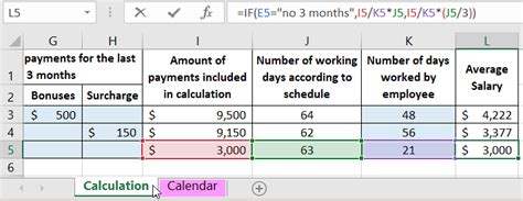 How To Calculate Average Salary For Employment Center In Excel