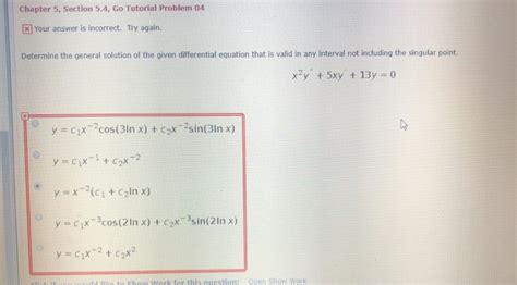 solved chapter 5 section 5 4 go tutorial problem 04 your