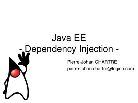 Ppt Java Ee Dependency Injection Powerpoint Presentation Free