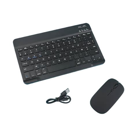 Oem 7 Inches Wireless Bluetooth Keyboard And Mouse Kit Black Berdaya