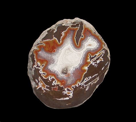 Chalcedony Var Agate Dryhead Agate Mine Bighorn River Area Pryor