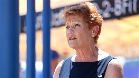 One Nation Leader Pauline Hanson Calls Lnp Leader David Crisafulli