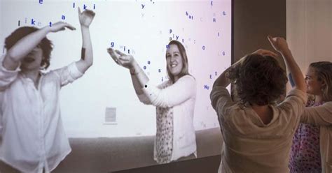 Interactive Designprocessing And Arduino 인터랙티브 아트text Rain Boundary