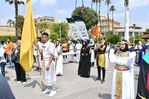 خيرها علينا لينا مكان افتتاح مهرجان الأسر الطلابية بجامعة