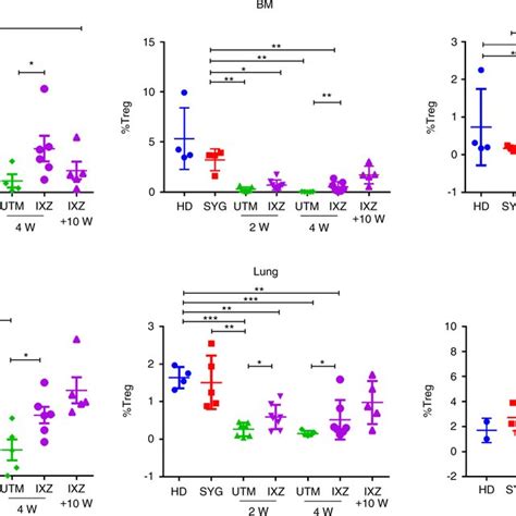 Ixazomib Treatment Significantly Increases The Regulatory T