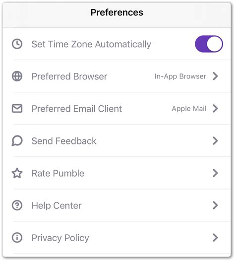 Manage Your Time Zone Preferences Pumble Help