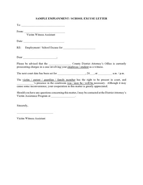 Professional Excuse Letter For Work Due To Funeral Loss