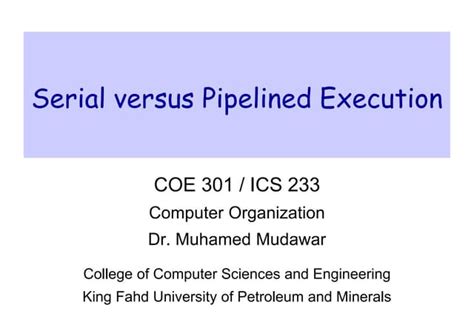 11 Serial Vs Pipelined Pptx