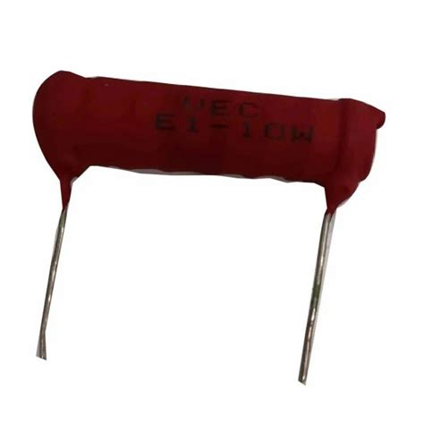 Through Hole Vec 10w Silicone Wire Wound Resistors For Electrical