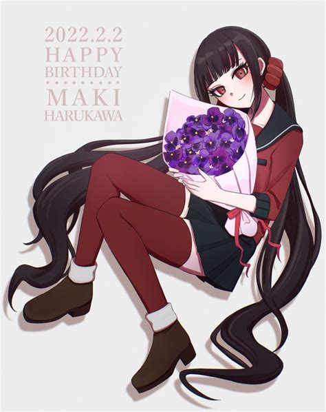 Harukawa Maki Danganronpa And 1 More Drawn By Arironpawa Danbooru