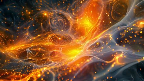 A Network Of Invisible Forces Connects Particles Together Shaping The