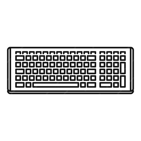 Premium Vector Control Keyboard Icon Outline Control Keyboard Vector Icon For Web Design