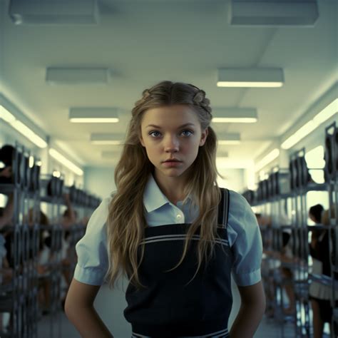 Natalie Dormer As A Schoolgirl By Girlsofmidjourney On Deviantart