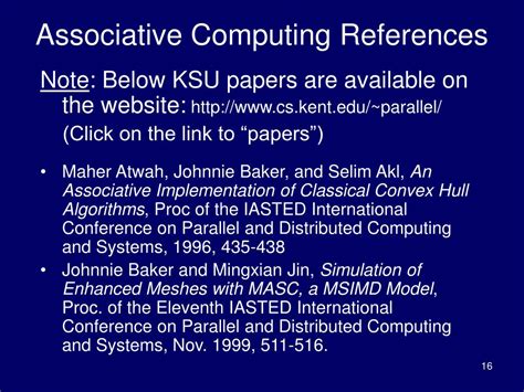 Ppt Simd Associative And Multi Associative Computing Powerpoint