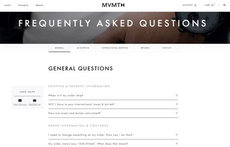 12 Great Ecommerce FAQ Page Examples In 2025 Inspiration